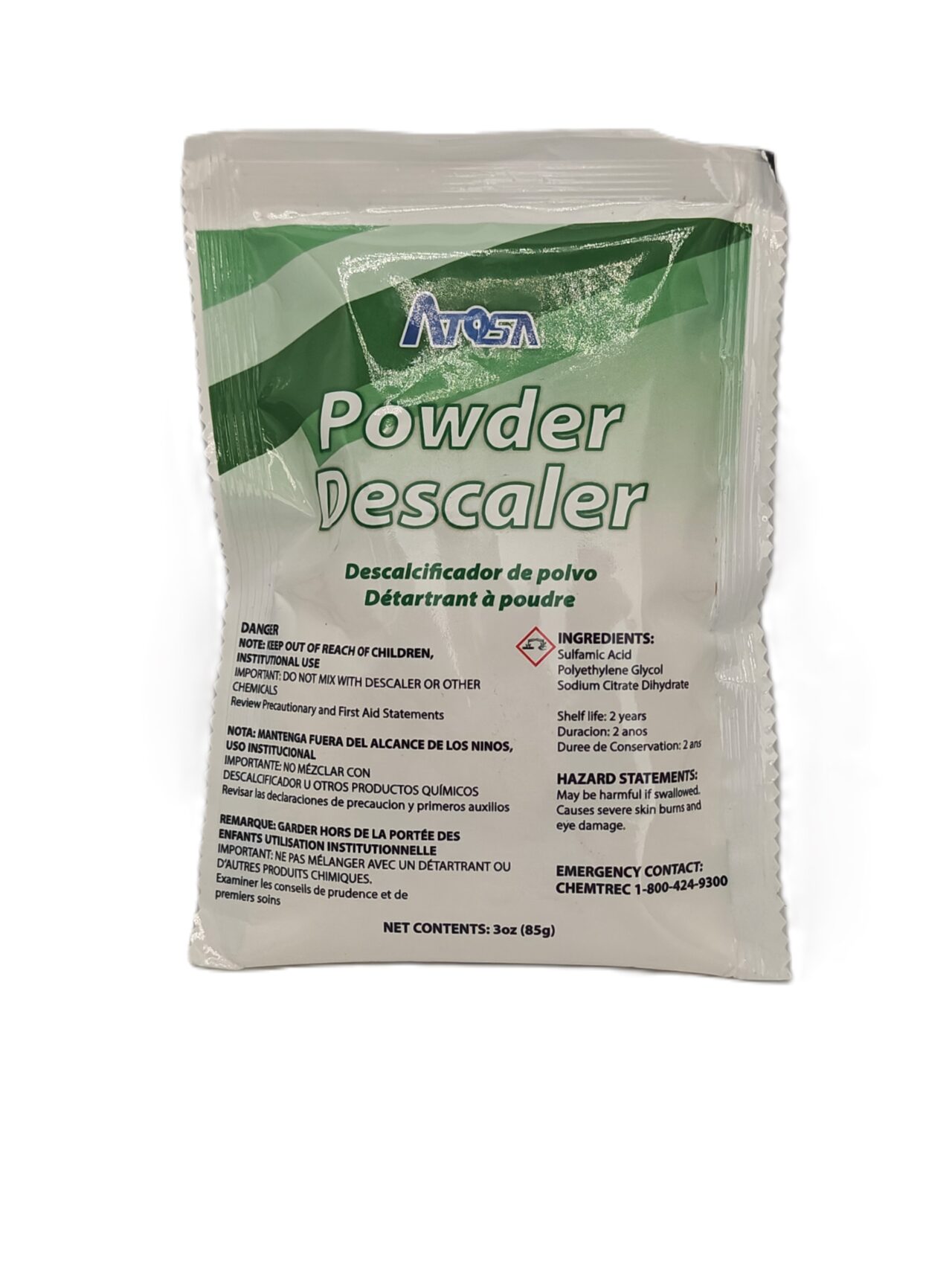 19006 – ICE MACHINE POWDER DESCALER (CLEANER) – Johnnies Restaurant and ...